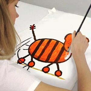 Genius Art DIY T-Shirt Painting - Girls and Boys Arts and Crafts Toys - Stocking Stuffers for Kids