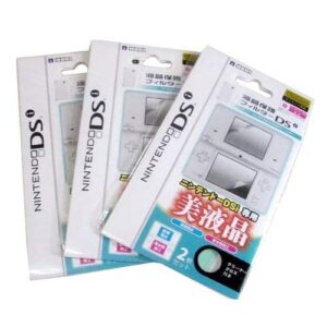 OSTENT 3 x Ultra Clear Screen Guard Film LCD Protector for Nintendo DSi NDSi