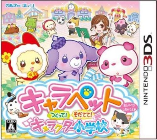 Chara Pet Tsukutte! Sodatete! Character Shogakko for Nintendo 3DS Japanese System Only