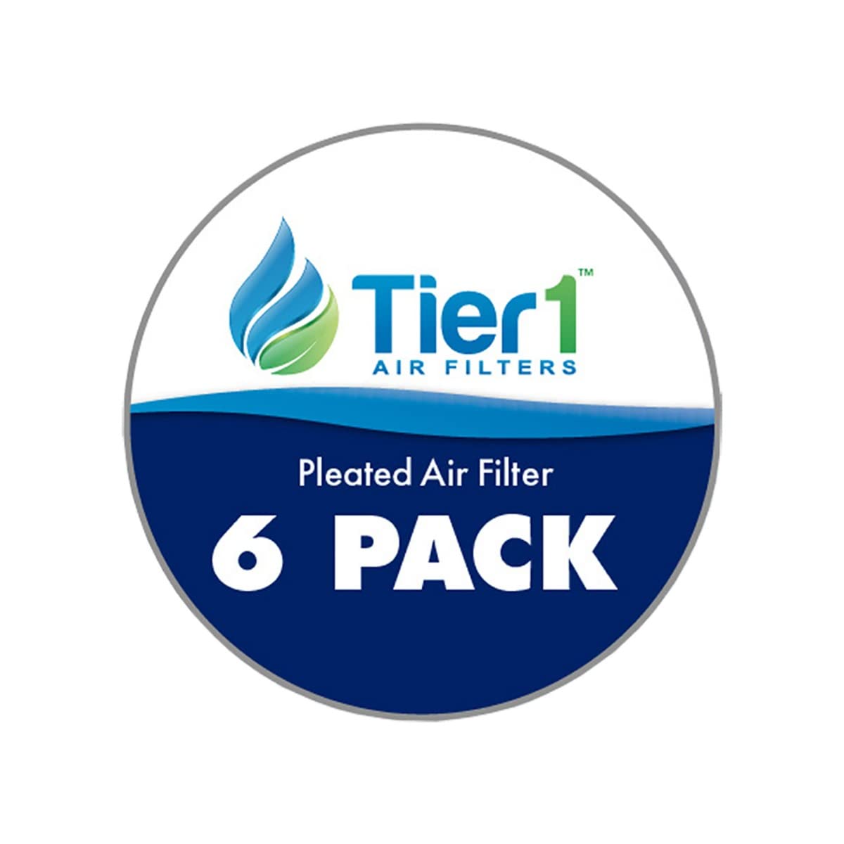 Tier1 12x36x1 Merv 13 Pleated Air/Furnace Filter -6 Pack