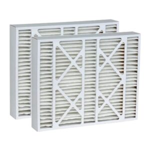 Tier1 20x25x5 Merv 11 Replacement for FR2000U-10 & 5202611 AC Furnace Air Filter 2 Pack