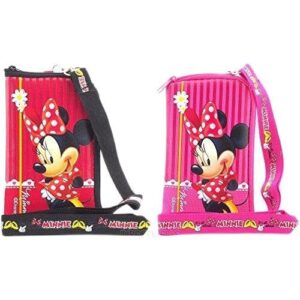 disney minnie mouse pouch and lanyard