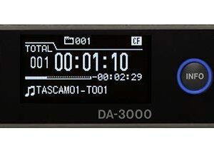 Tascam DA-3000 High Resolution Stereo Master Recorder and AD/DA Converter