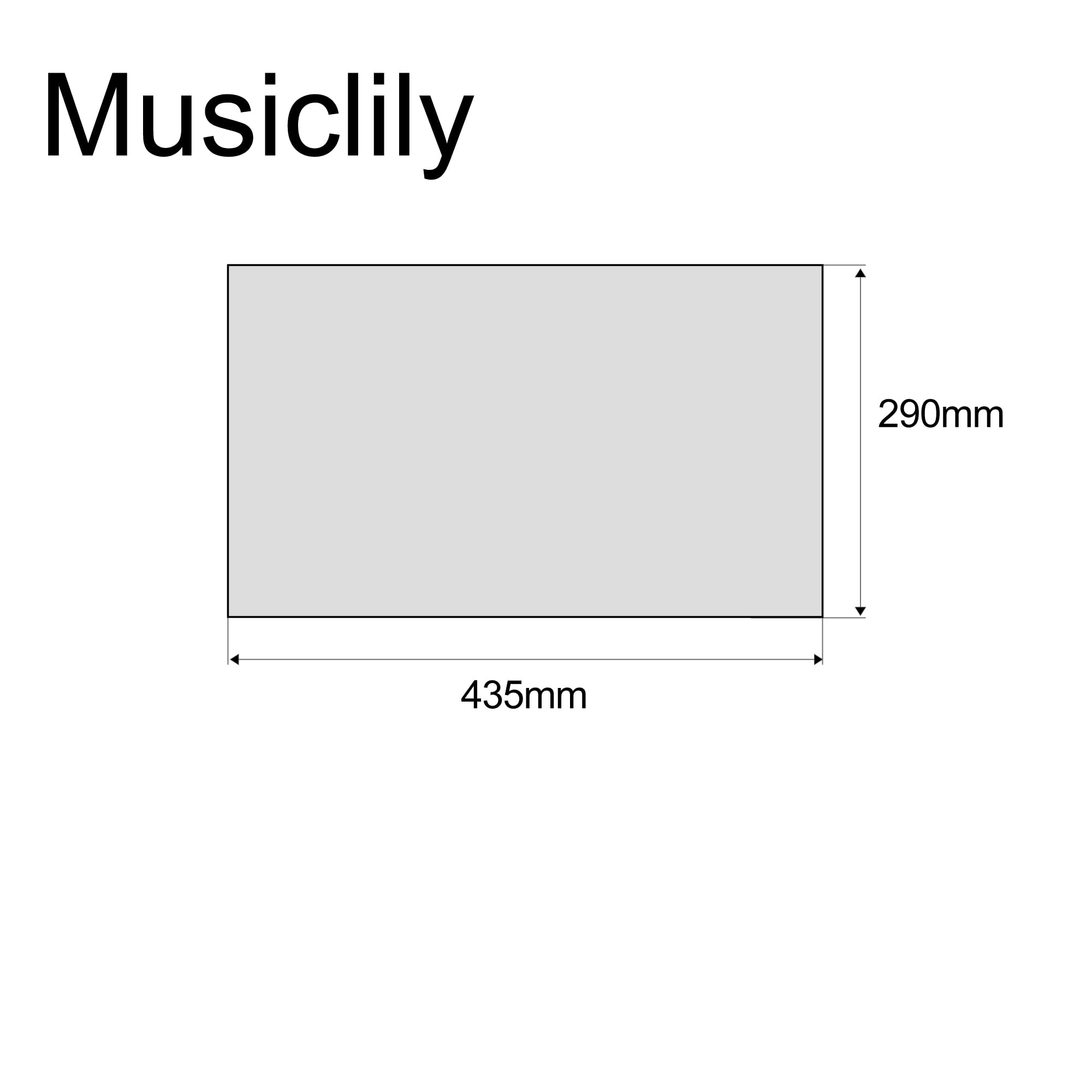 Musiclily 11.4 x17 Inch Guitar Bass Pickguard Blank Material Scratch Plate Backplate Sheet for Electric Guitar Bass,3Ply White