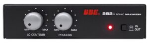 bbe 282ix desktop sonic maximizer with balanced 3-pin xlr connections