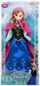 disney frozen exclusive 12 inch classic doll anna - 2013 edition