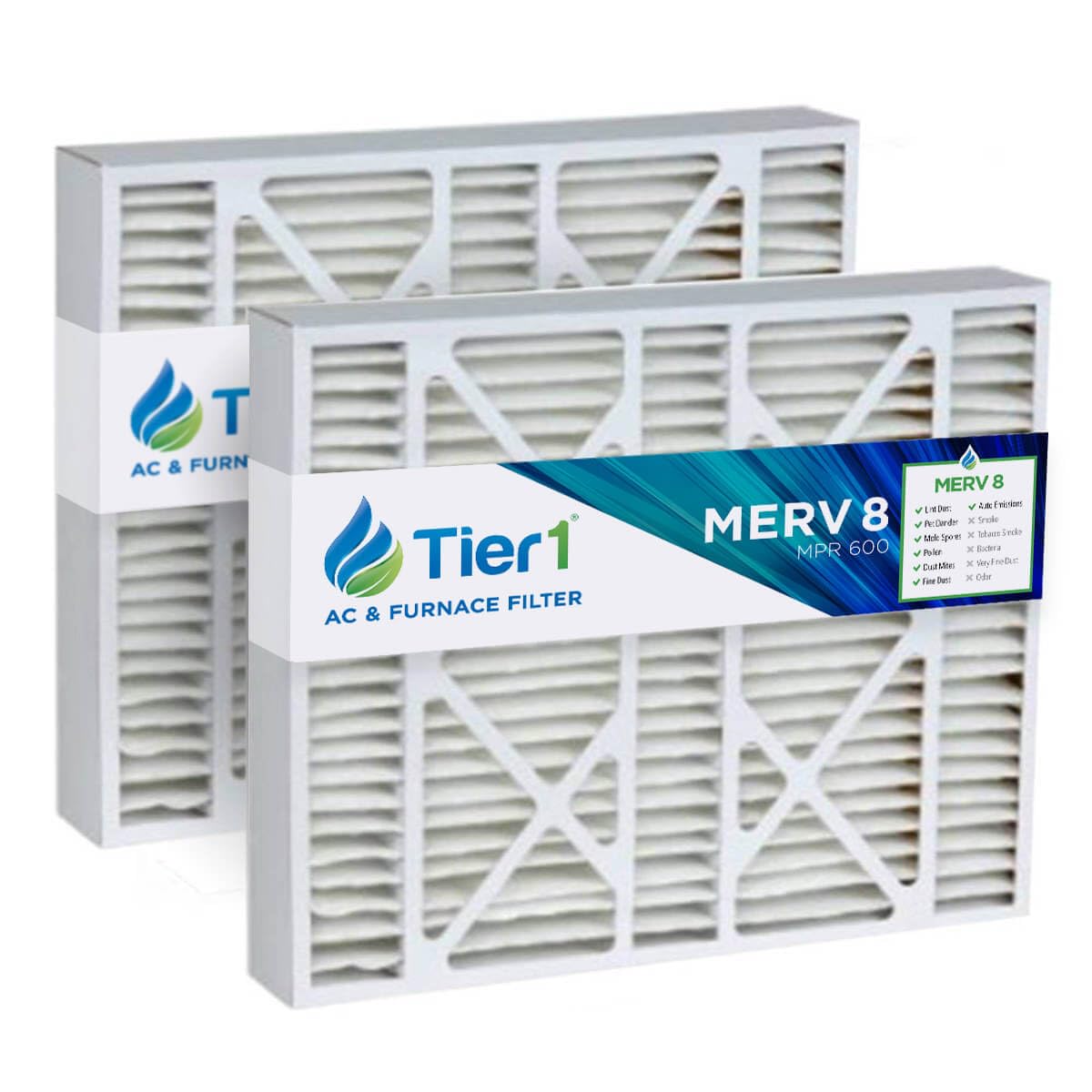 Tier1 21x26x5 Merv 8 Replacement for Trane BAYFTAH26M Air Filter 2 Pack