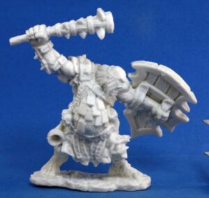 reaper kagunk, ogre chieftain (1) miniature