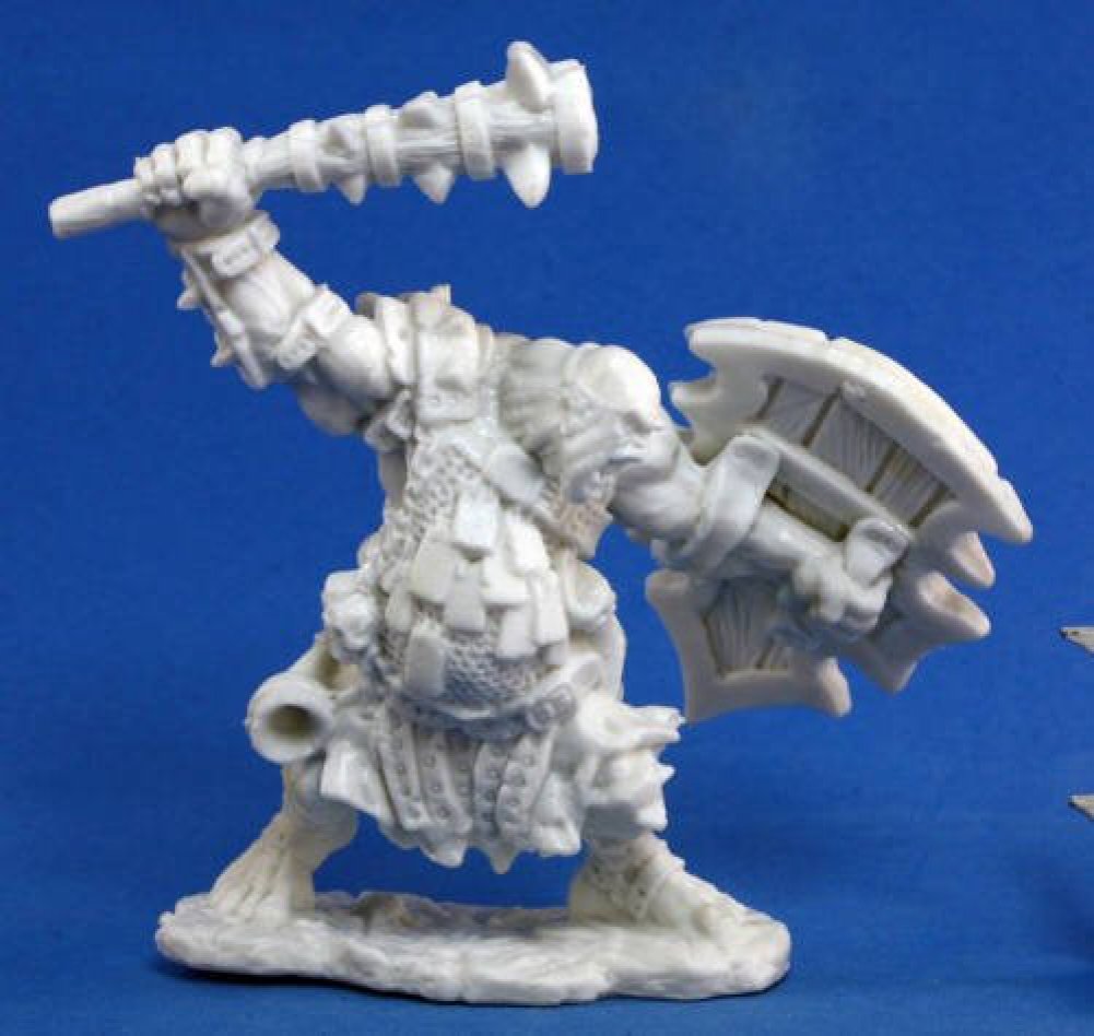 REAPER Kagunk, Ogre Chieftain (1) Miniature