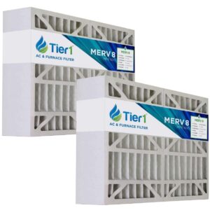 tier1 16x26x5 merv 8 replacement for emerson air filter 2 pack