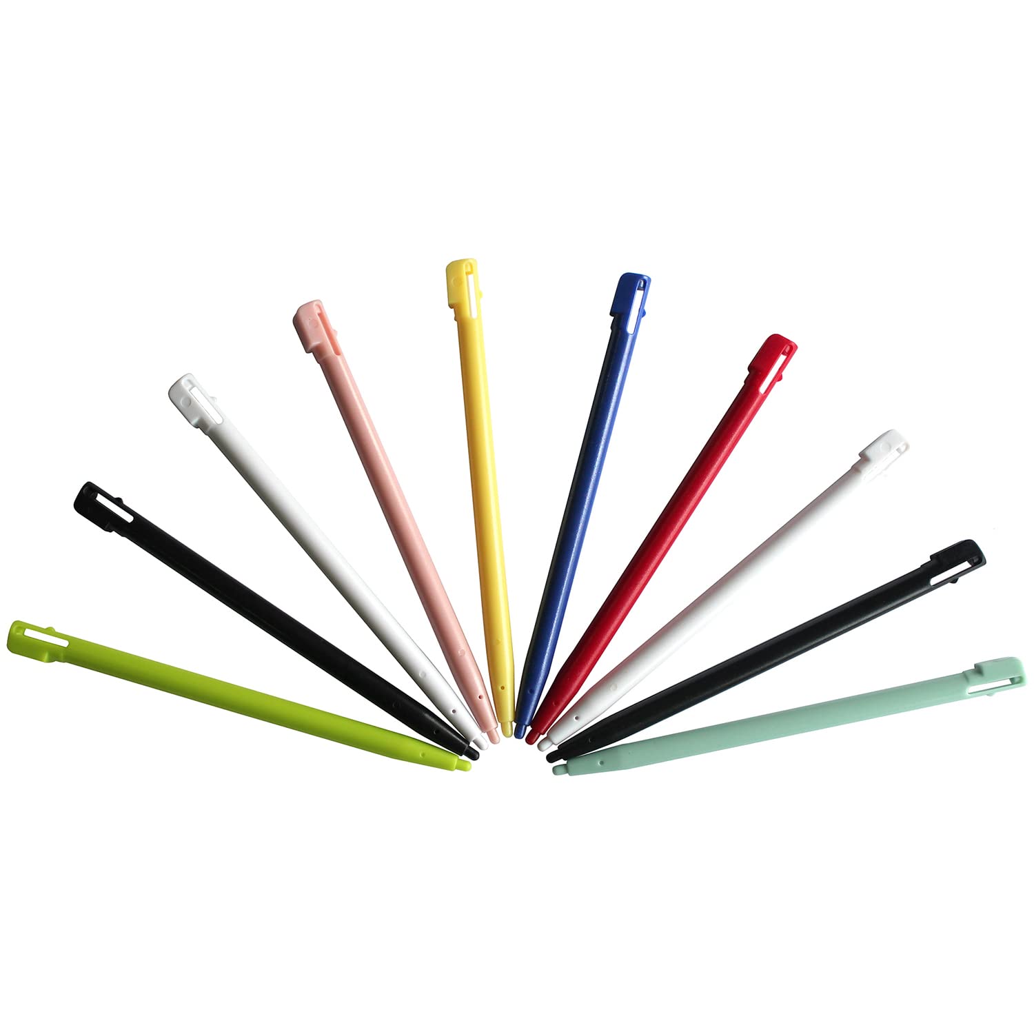 OSTENT Color Touch Stylus Pen for Nintendo DSi NDSi Pack of 10