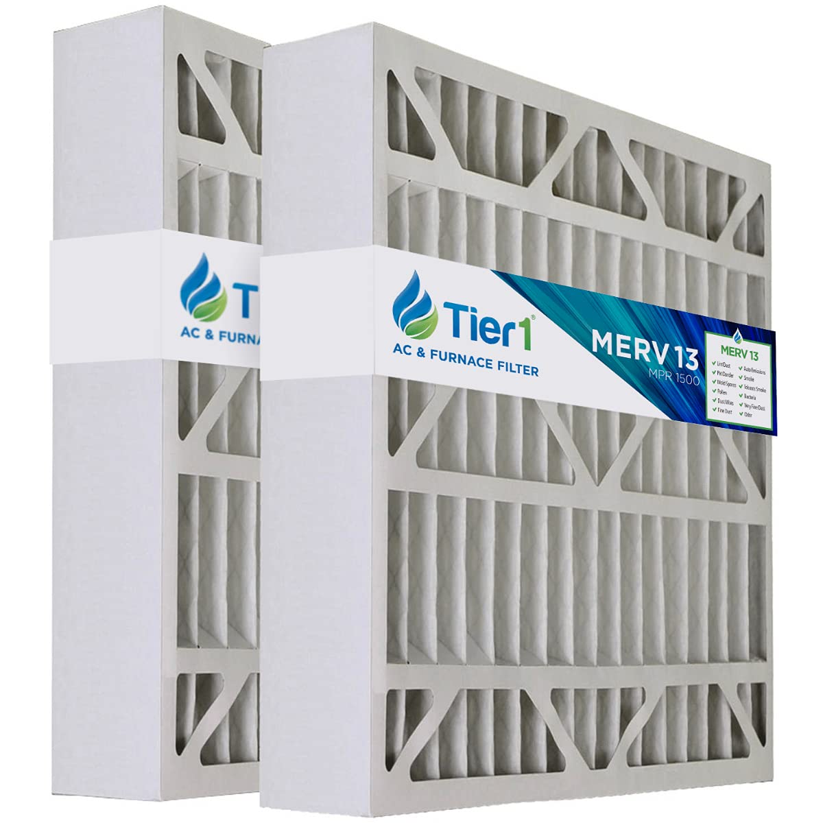 Tier1 20x21x5 Merv 13 Replacement for Electro-Air Air Filter 2 Pack