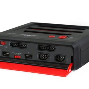 Retro-Bit Super RetroTRIO Console NES/SNES/Genesis 3-In-1 System - Red/Black