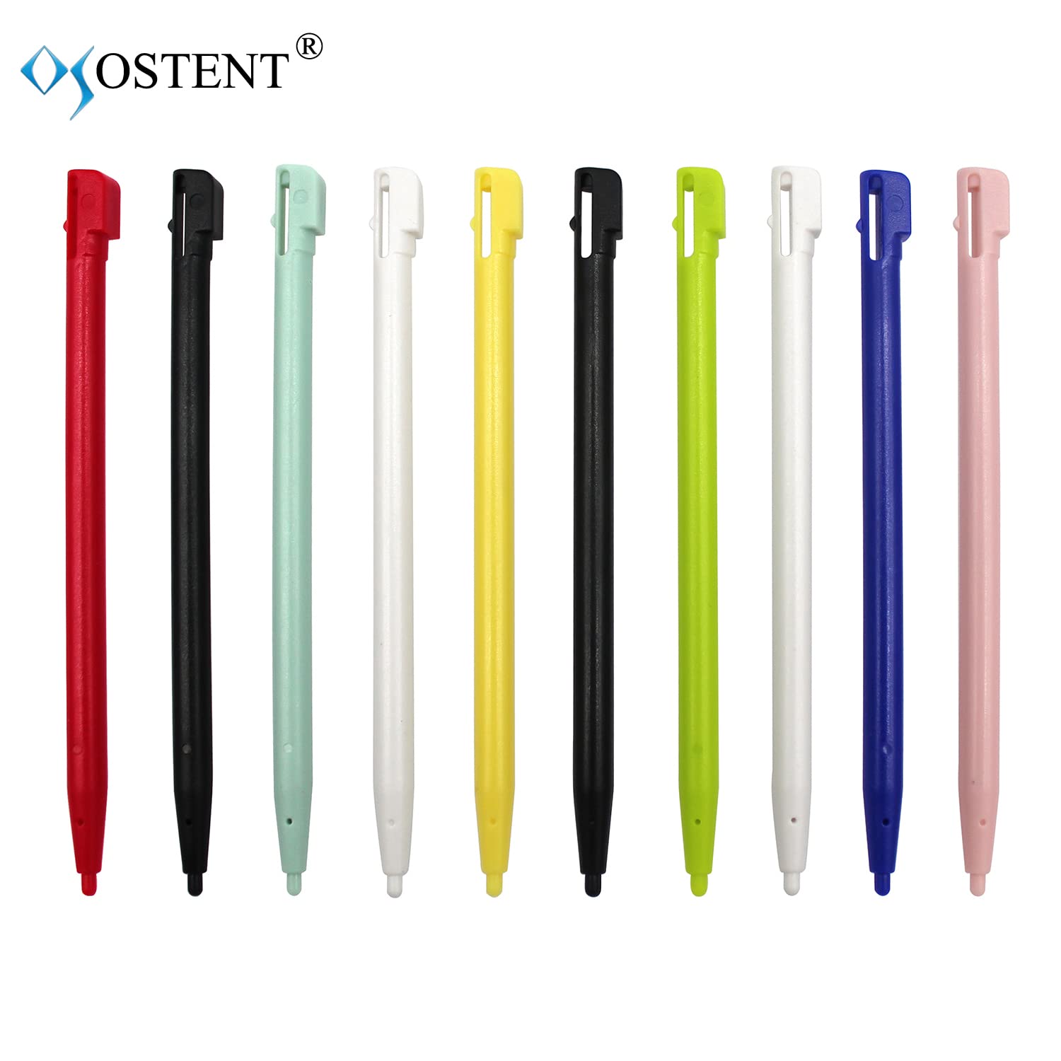 OSTENT Color Touch Stylus Pen for Nintendo DSi NDSi Pack of 10