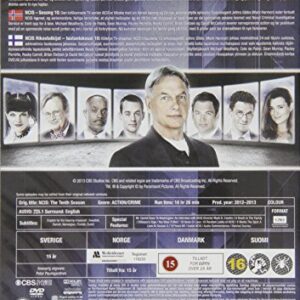 NCIS - Naval Criminal Investigative Service - Season 10 [DVD] Import, region 2