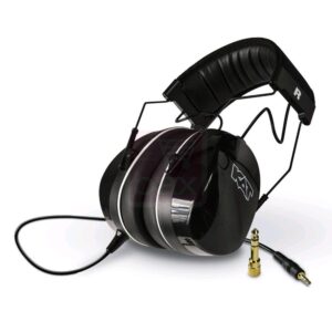 kat percussion ktui26 ultra isolation headphones,black, 10.8 oz