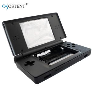 OSTENT Full Repair Parts Replacement Housing Shell Case Kit for Nintendo DS Lite NDSL (Blue and Black)