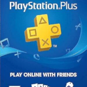 12 Month PlayStation Plus Psn Membership Card (New) 1 Year