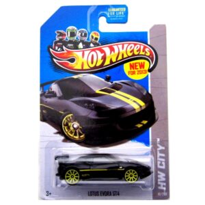 lotus evora gt4 '13 hot wheels 10/250 (black) vehicle