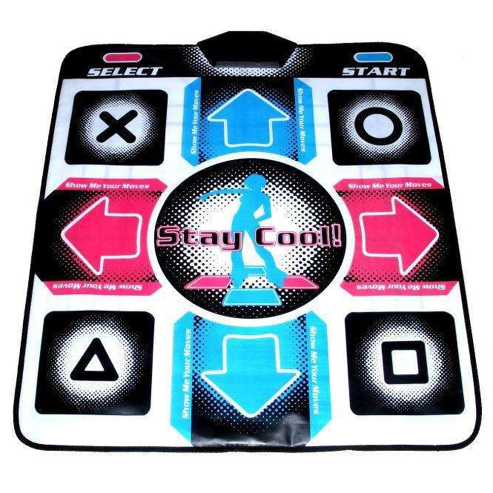 OSTENT USB Non-Slip StepMania Dancing Step Dance Mat Pad Blanket for PC Laptop Rhythm Windows Video Game