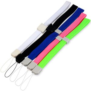 ostent 5 x wrist strap for nintendo wii remote controller dsi/ds lite/3ds/psp/dv console