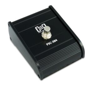 hosa fsc-384 footswitch, guitar-style, single-latching