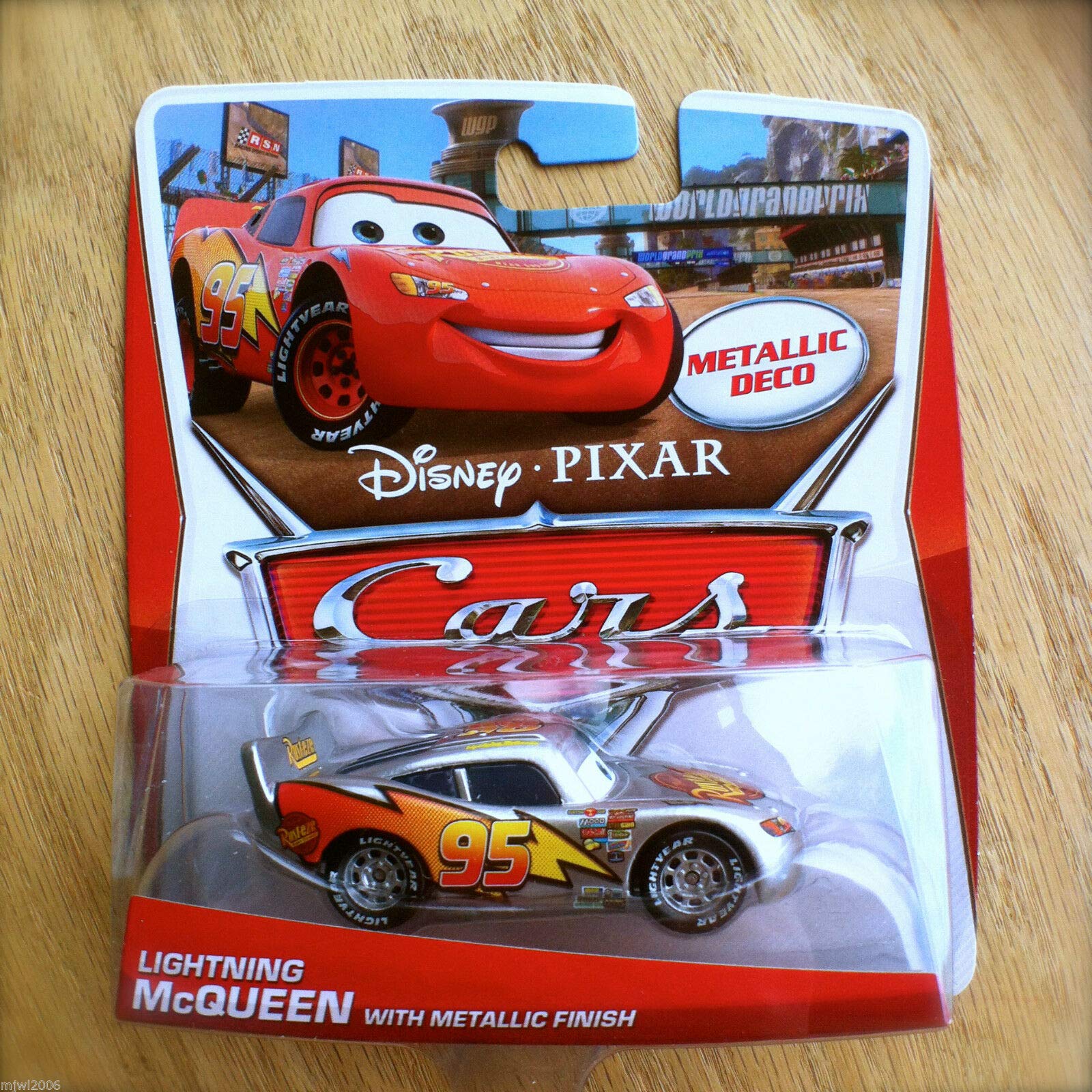 Disney Pixar Cars Kmart Exclusive - Lightning McQueen with Metallic Finish