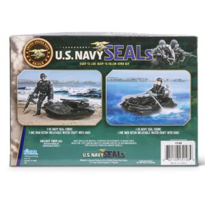 United States Navy Seal Figure Playset with Accessories and Combat Rubber Raiding Craft