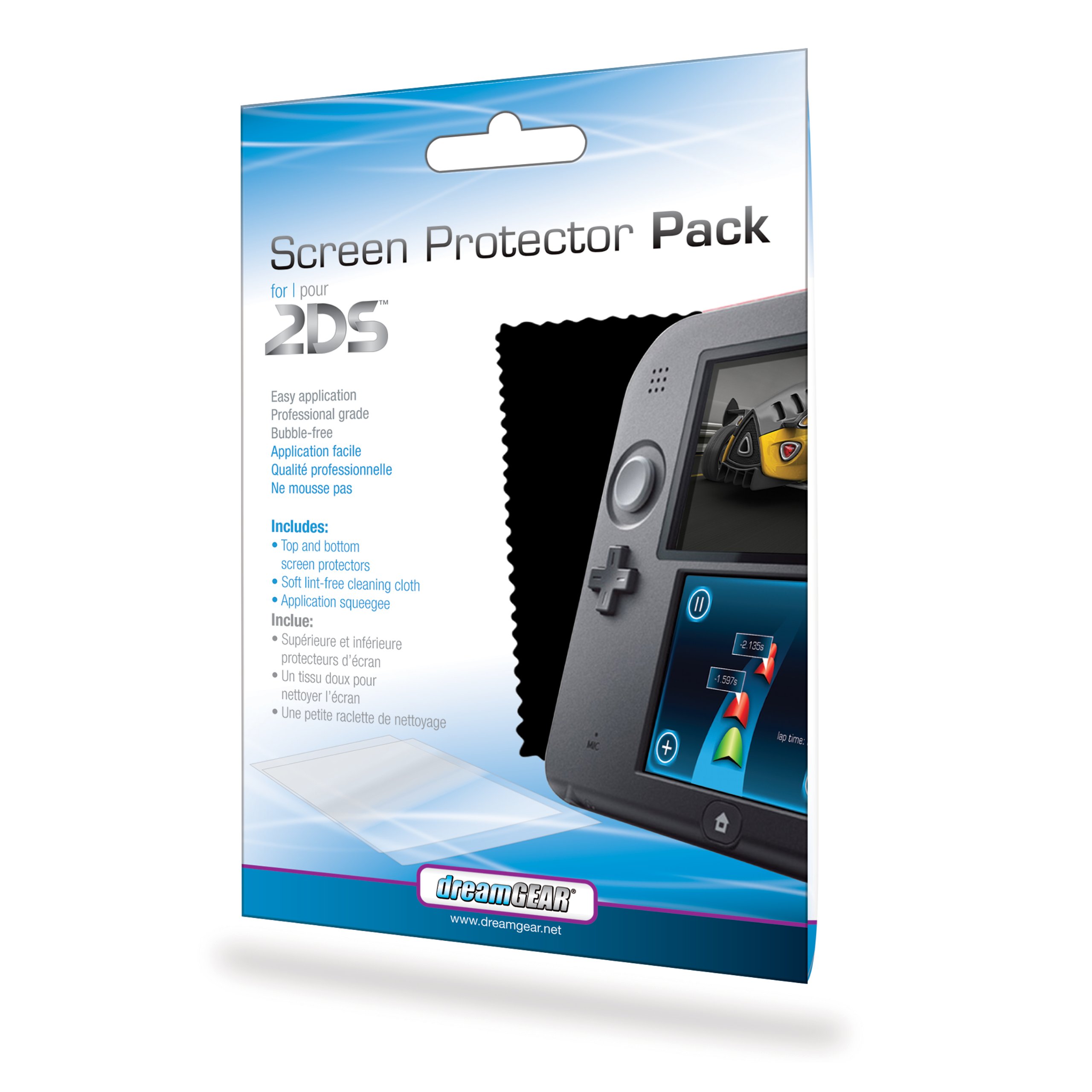 dreamGEAR Nintendo 2DS Screen Protector Pack