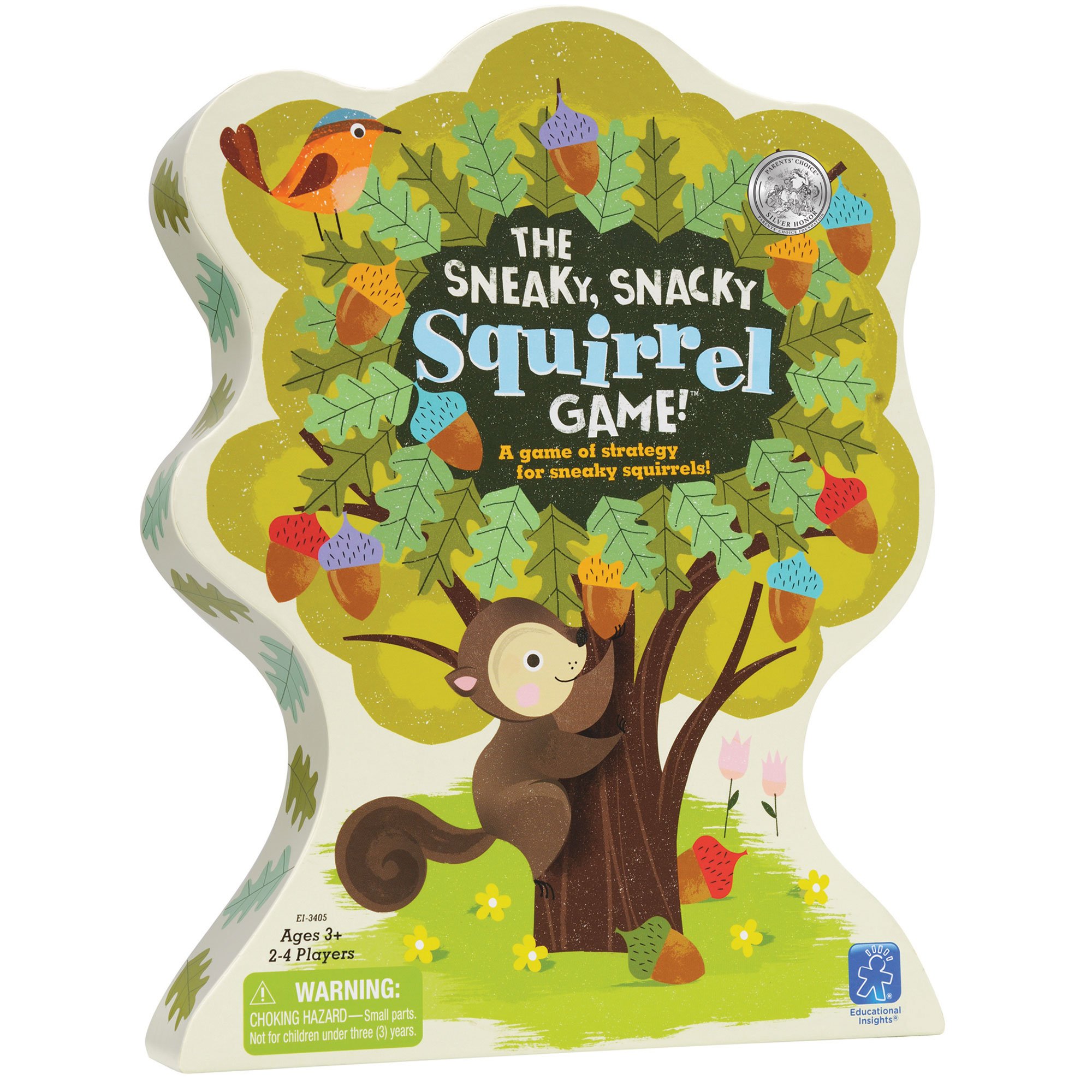 Educational Insights The Sneaky, Snacky Squirrel Game For Preschoolers & Toddlers, Game For Boys & Girls, Ages 3+ In Frustration Free Packaging