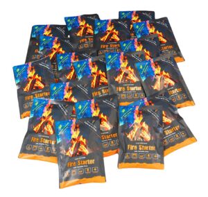 (18 packs) insta-fire granulated fire starter, all natural, eco-friendly, lights up to 48 total fires in any weather, awarded 2017 fire starter of the year