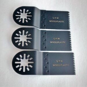 3 Pack Universal Wood Cutting Japan Teeth HCS Blade for Fein Multimaster, Ridgid, Bosch, Chicago, Milwaukee, Etc.