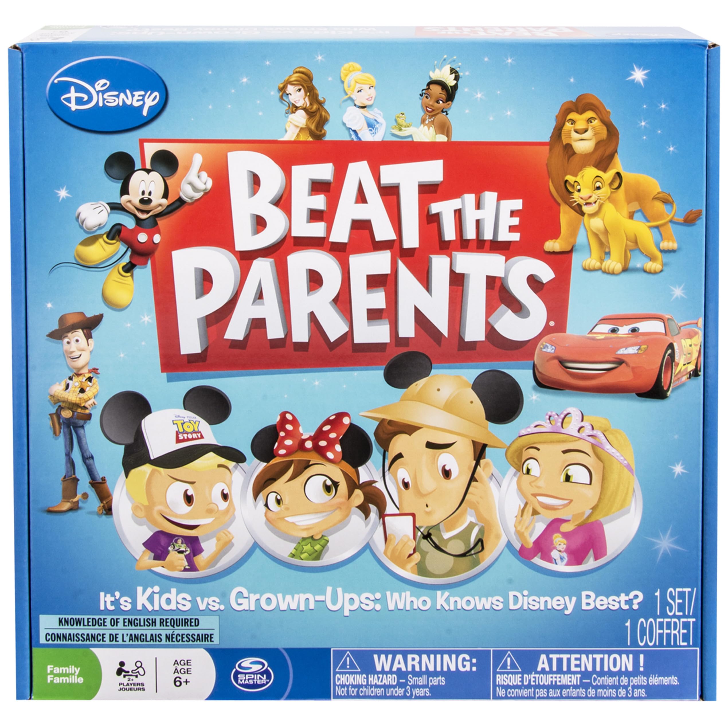 Disney Beat The Parents Board Game