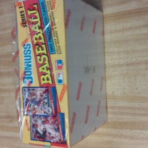 Donruss 1991 Series 1 Baseball Card Pack Factory Sealed Box