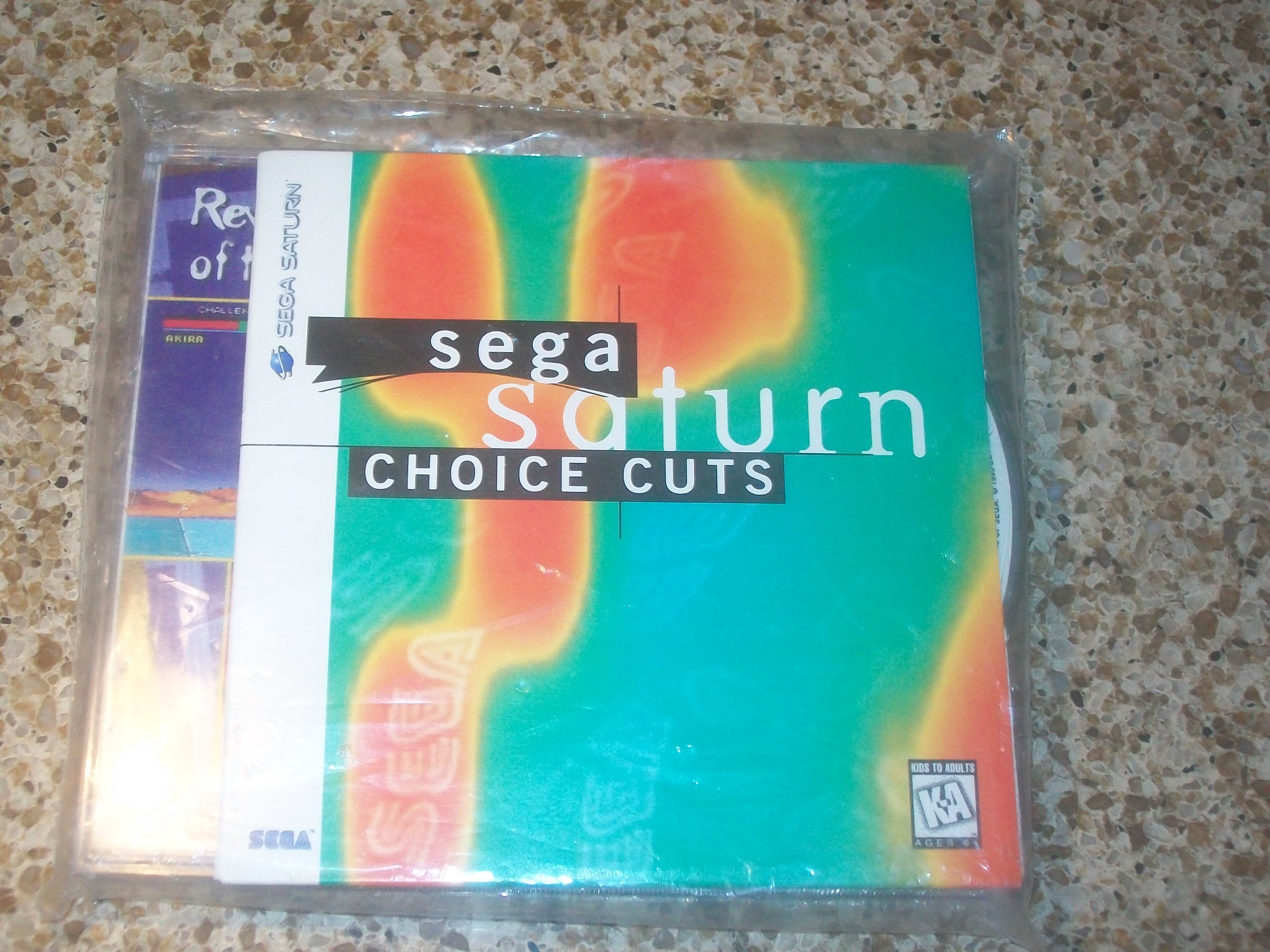 SEGA SATURN VIRTUA FIGHTER REMIX/CHOICE CUTS VIDEO GAMES