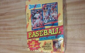 donruss 1991 series 1 baseball card pack factory sealed box