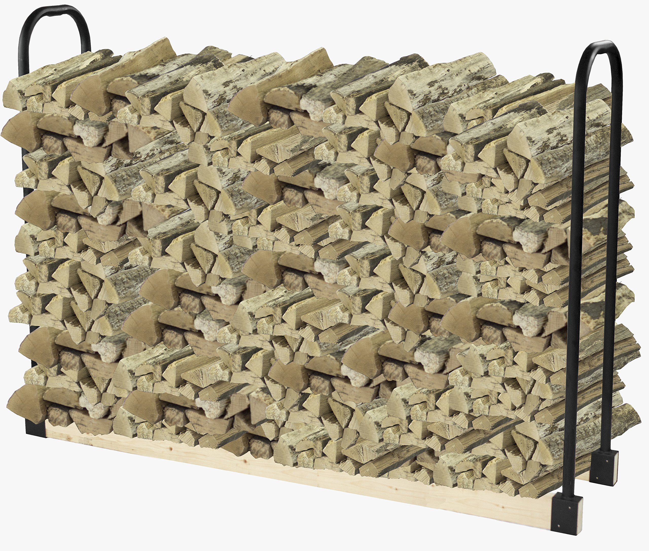 Pleasant Hearth - 32mm Heavy Duty Log Rack, Adjustable