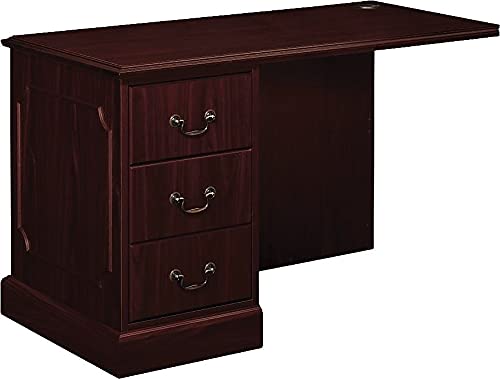 HON 94216LNN 94000 Series "L" Workstation Left Return, 48w x 24d x 29-1/2h, Mahogany