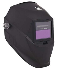 miller electric auto darkening welding helmet, black, classic, 3, 8-12 lens shade - 251292