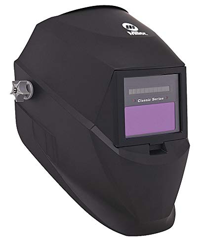 Miller Electric Auto Darkening Welding Helmet, Black, Classic, 3, 8-12 Lens Shade - 251292