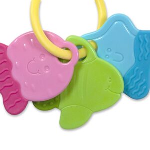 green sprouts Teething Keys | Encourages whole learning | Durable material made from safer plastic, Easy to hold & shake, Playful rattle sound