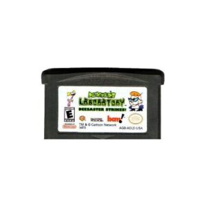 dexter's laboratory - deesaster strikes - gameboy advance game