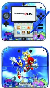 sonic the hedgehog game skin for nintendo 2ds console