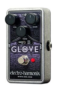 electro harmonix od glove overdrive effects pedal w/ 2 cables