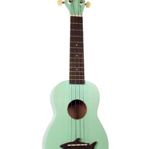 Makala Surf Green Shark Soprano Ukulele by Kala (MK-SS/GRN)