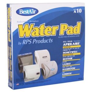 bestair a10 humidifier replacement metal/clay waterpad filter, 10" x 10" x 2", for aprilaire, bryant, carrier, chippewa, hamilton, honeywell, lasko, lennox & totaline models, 6 pack