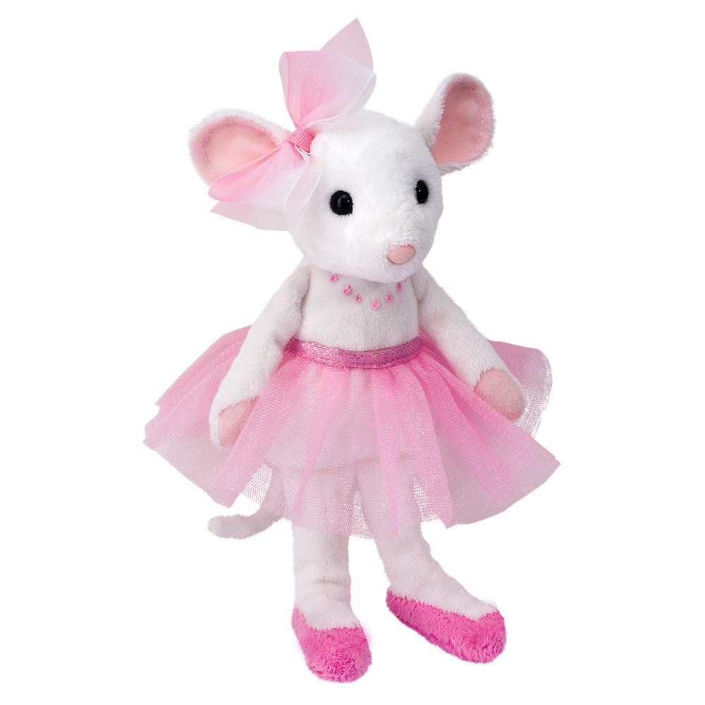 Douglas Petunia Ballerina Mouse Plush Stuffed Animal