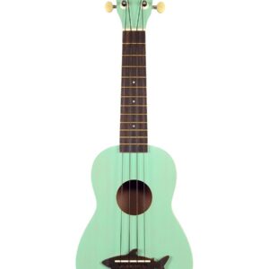 Makala Surf Green Shark Soprano Ukulele by Kala (MK-SS/GRN)