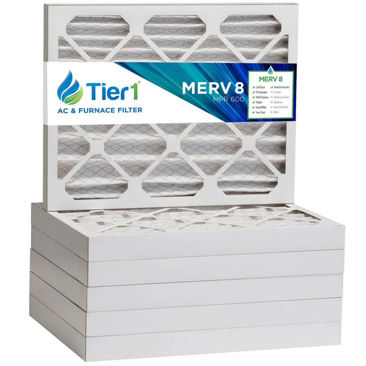 Filtrete Comparable 20x25x2 MERV 8 Air Filter 6-PK