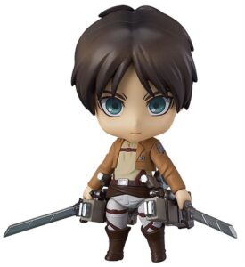 good smile attack on titan: eren yeager nendoroid action figure